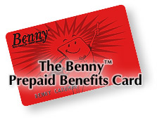 Benny Prepaid Benefit Card - Education Center