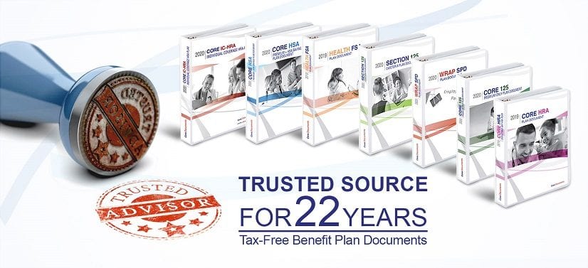 Core Documents | Sec 125, Wrap SPD & HRA employer plan documents